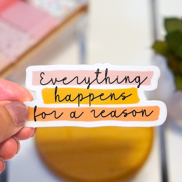Everything Happens - Etsy