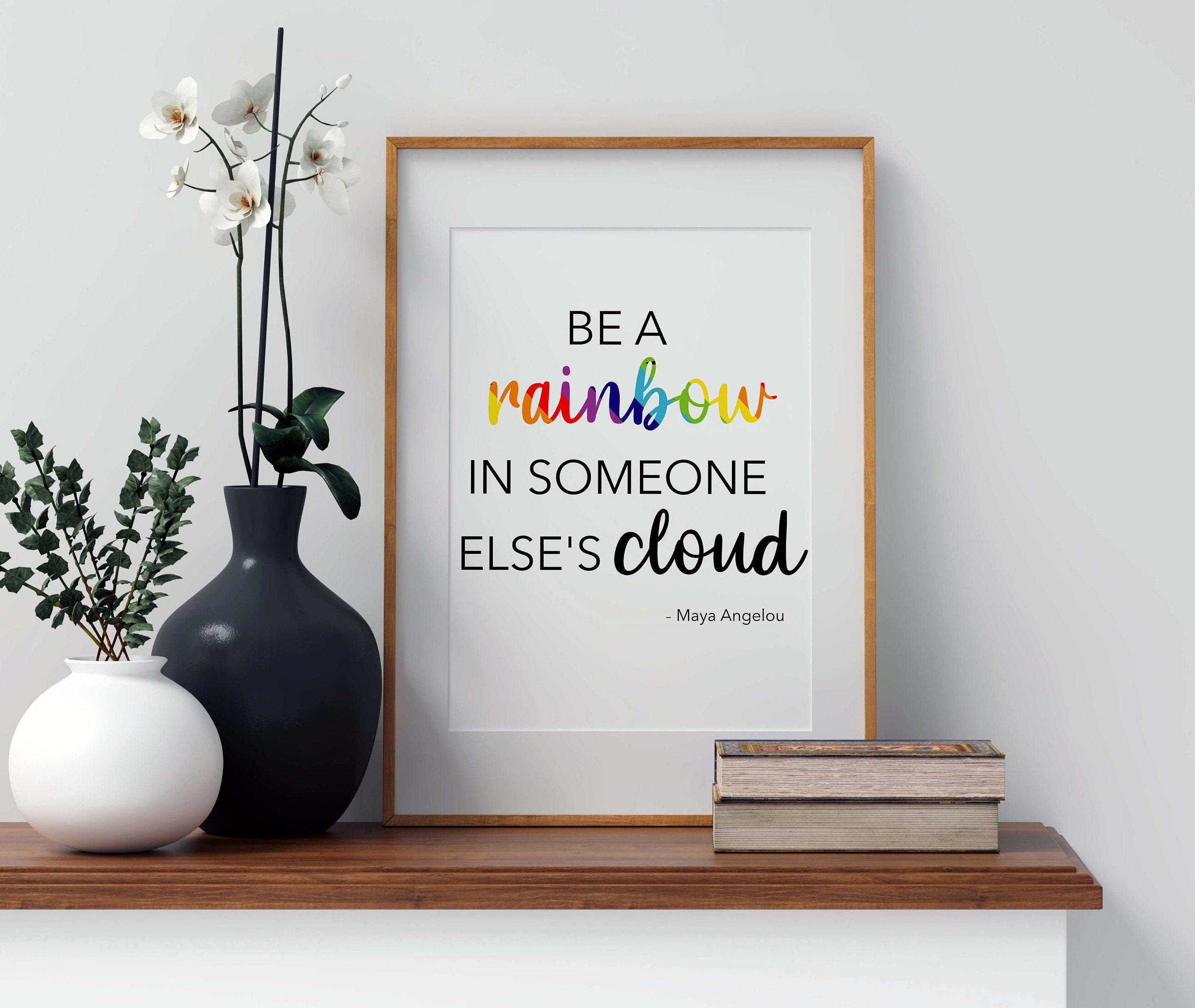 African American Wall Art, Maya Angelou Quote, Black Woman Writers ...