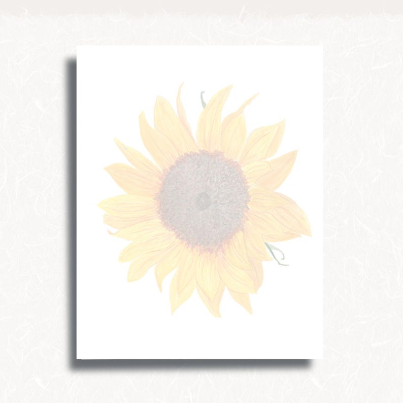 Sunflower Themed Printable Stationery, Lined Note Paper, Unlined ...