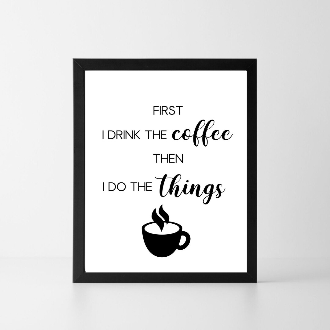 Coffee Bar Decor Coffee Printable Art Coffee Bar Sign For Etsy Coffee Bar Decor Coffee Printable Art Coffee Bar Sign For Etsy