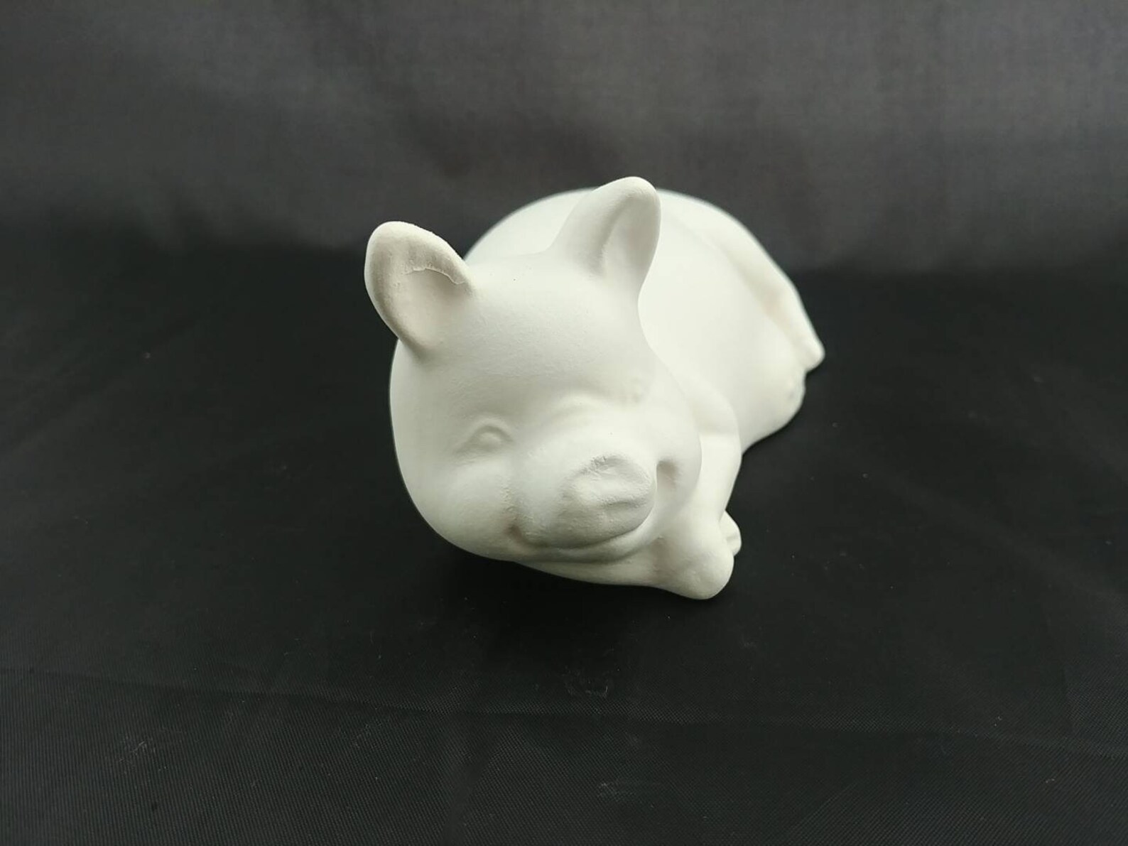 Unpainted Ceramic Bisque Pig Vintage Mold DIY Ceramics to | Etsy