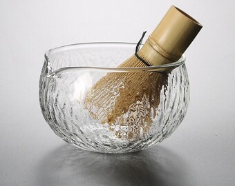 Glass Matcha Bowl - Etsy