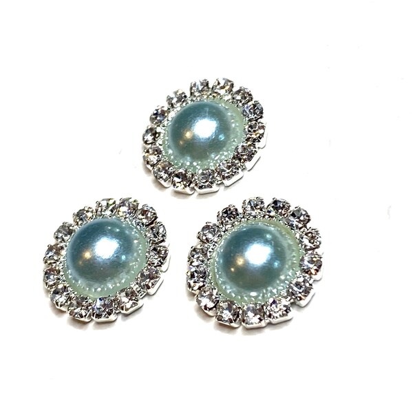 Rhinestone Button - Etsy