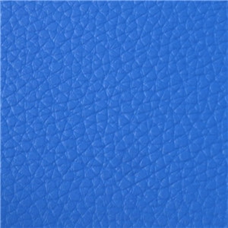 Solid Faux Leather Sheets ROYAL BLUE Textured Litchi | Etsy