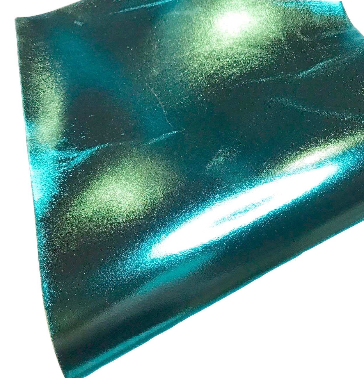 Turquoise Blue Metallic Faux Leather Sheets Vinyl Vegan Pu | Etsy