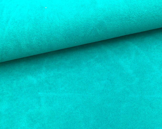 Turquoise DOUBLE SIDED Faux Velvet Velveteen Fabric Sheets - Etsy