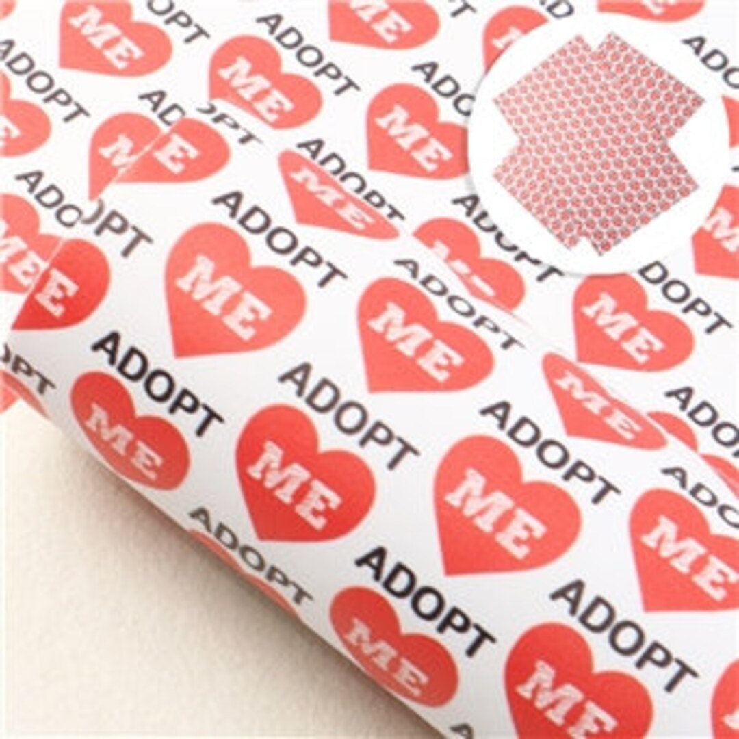 Adopt Me Printed Faux Leather Sheets, Pattern Vinyl Fabric, Diy Hair ...