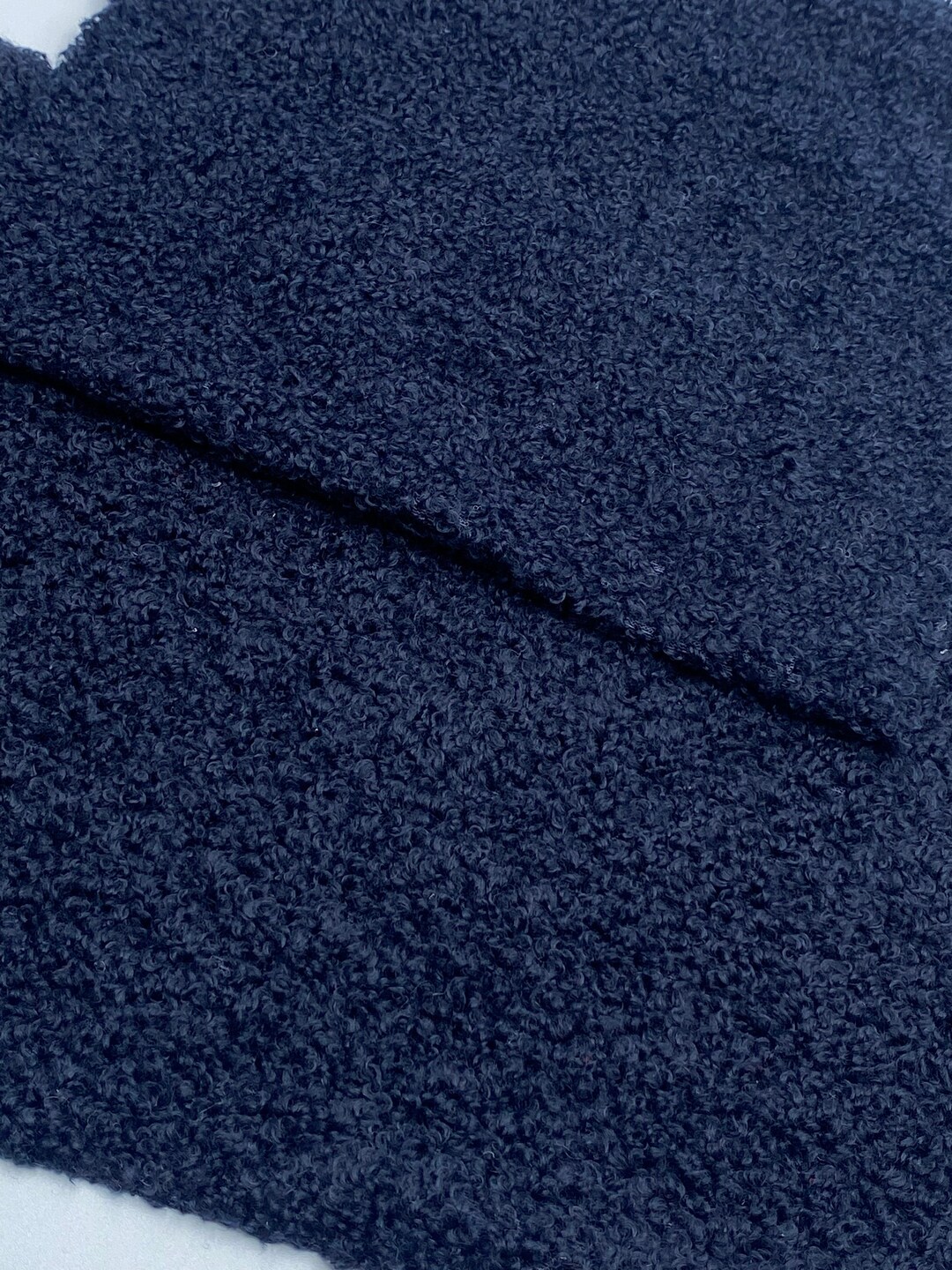 Black Teddy Bear Shag Fabric Sheets, Synthetic Fabric Sheets, Diy Baby ...