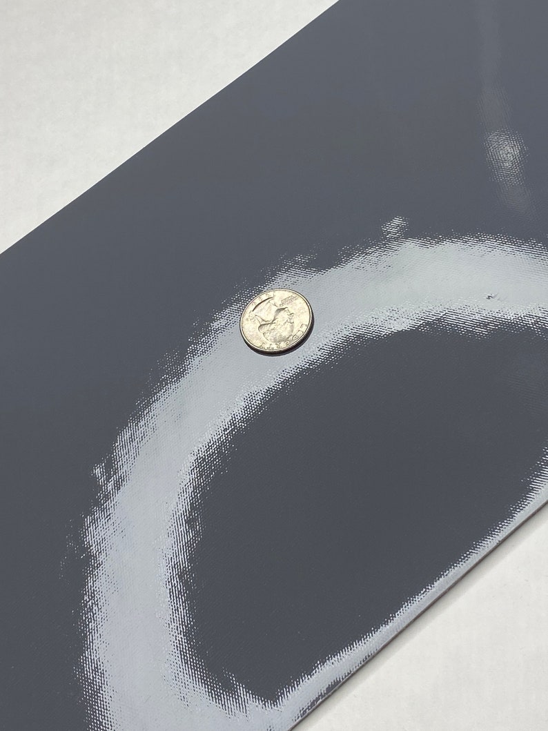 Dark Gray Pleather Solid Faux Leather Sheets Synthetic Vinyl - Etsy