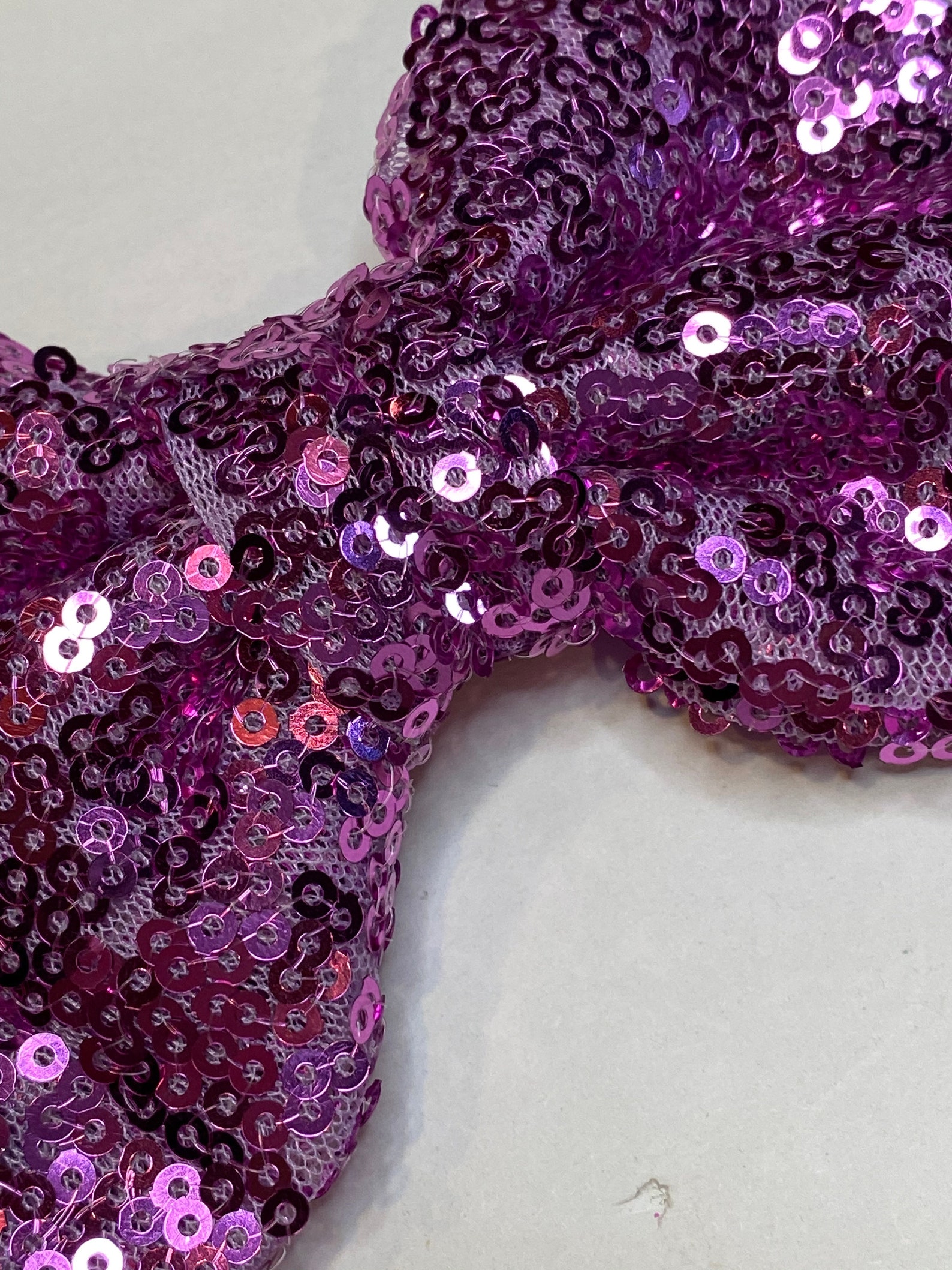 Dark Lavender 5 Fabric Sequin Bow Ties Sequined | Etsy