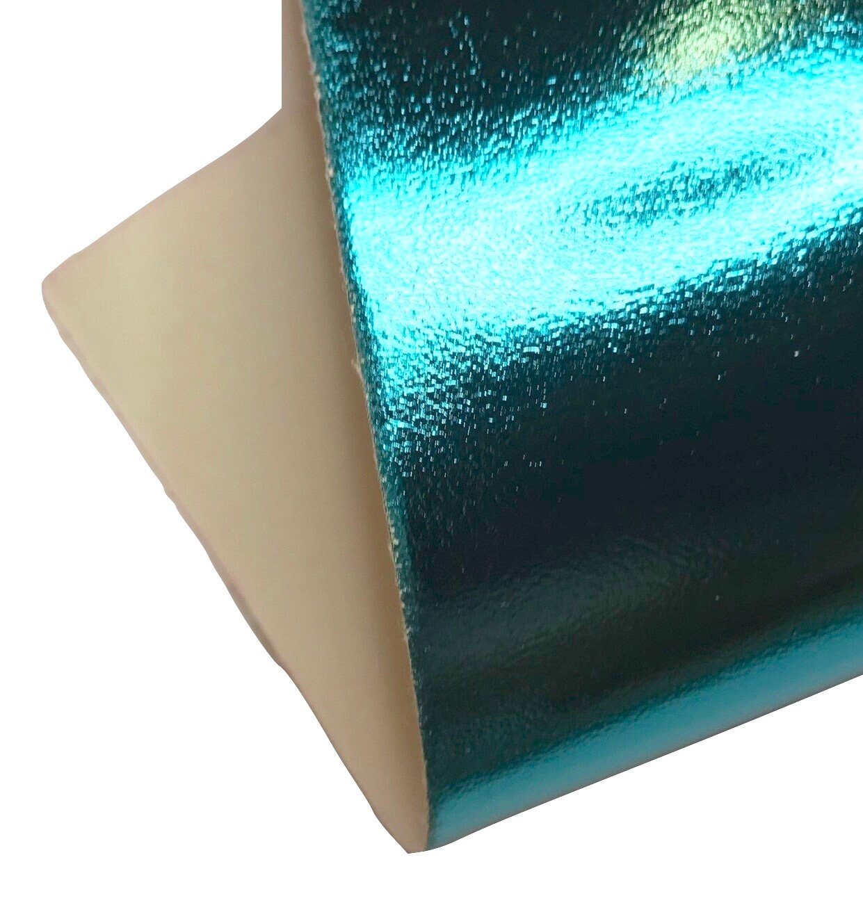 Turquoise Blue Metallic Faux Leather Sheets Vinyl Vegan Pu | Etsy