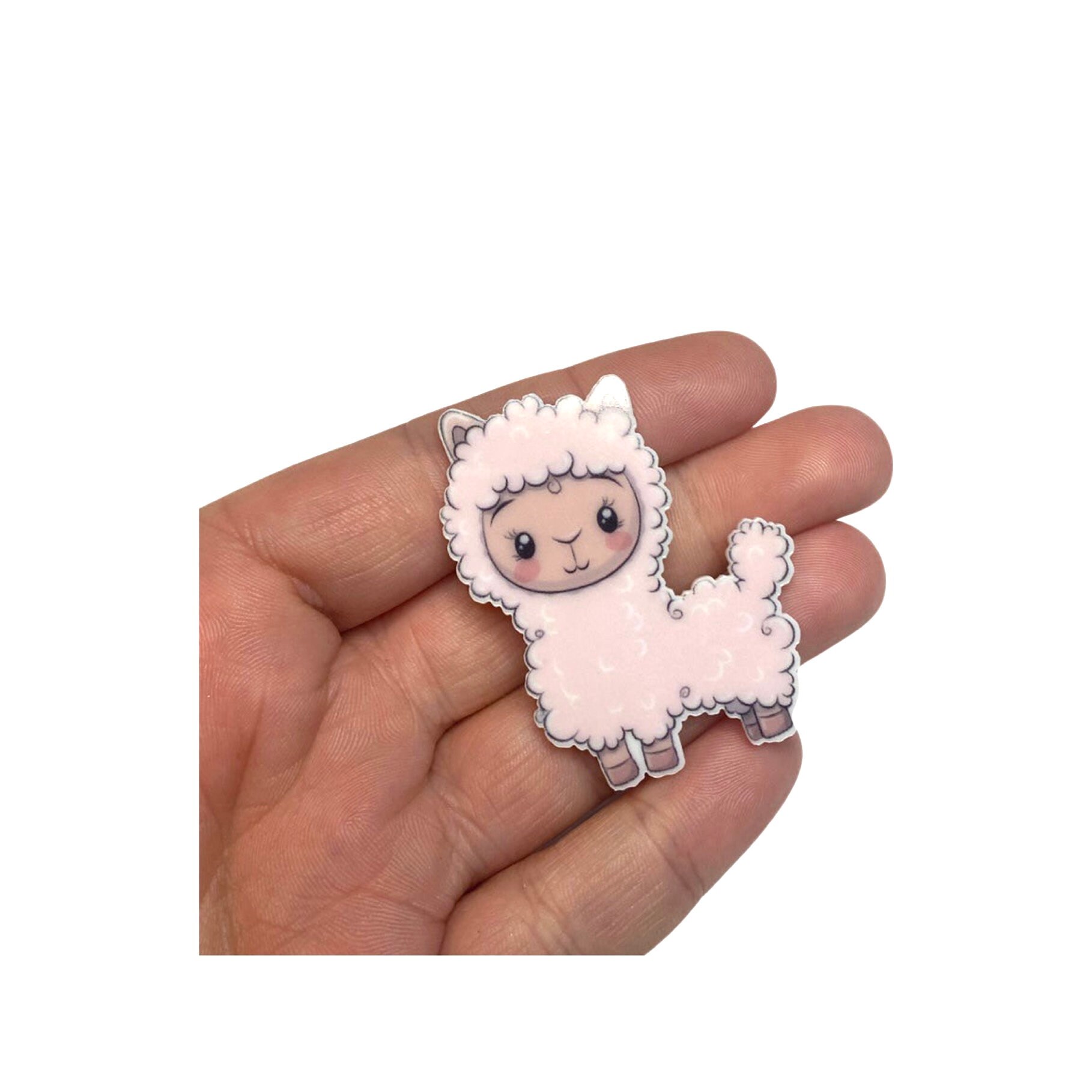 Llama 30x45mm Planar Resin Flat Back Embellishments DIY Bows - Etsy