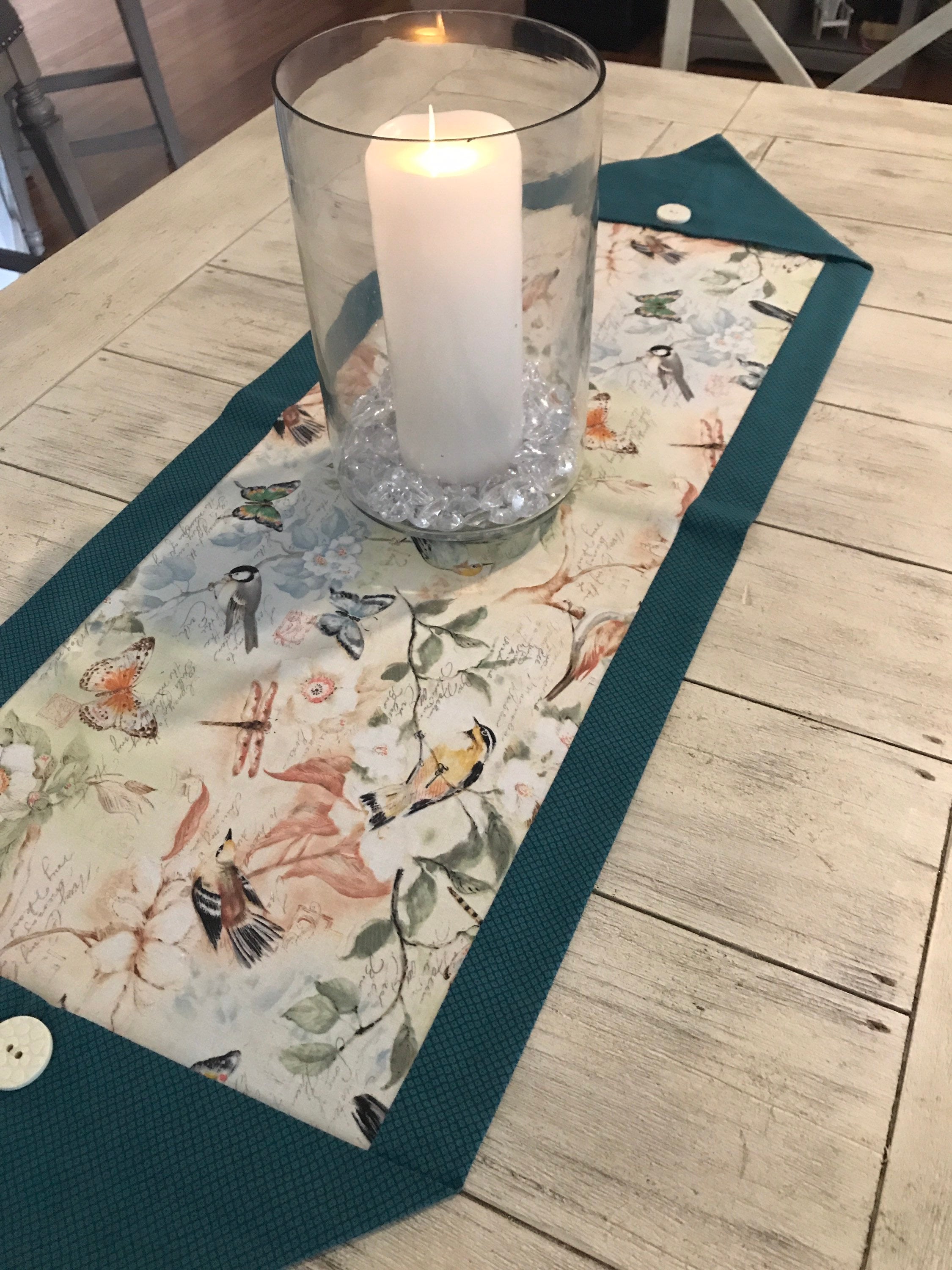 Birds/butterflies Table Runner & Centerpiece - Etsy