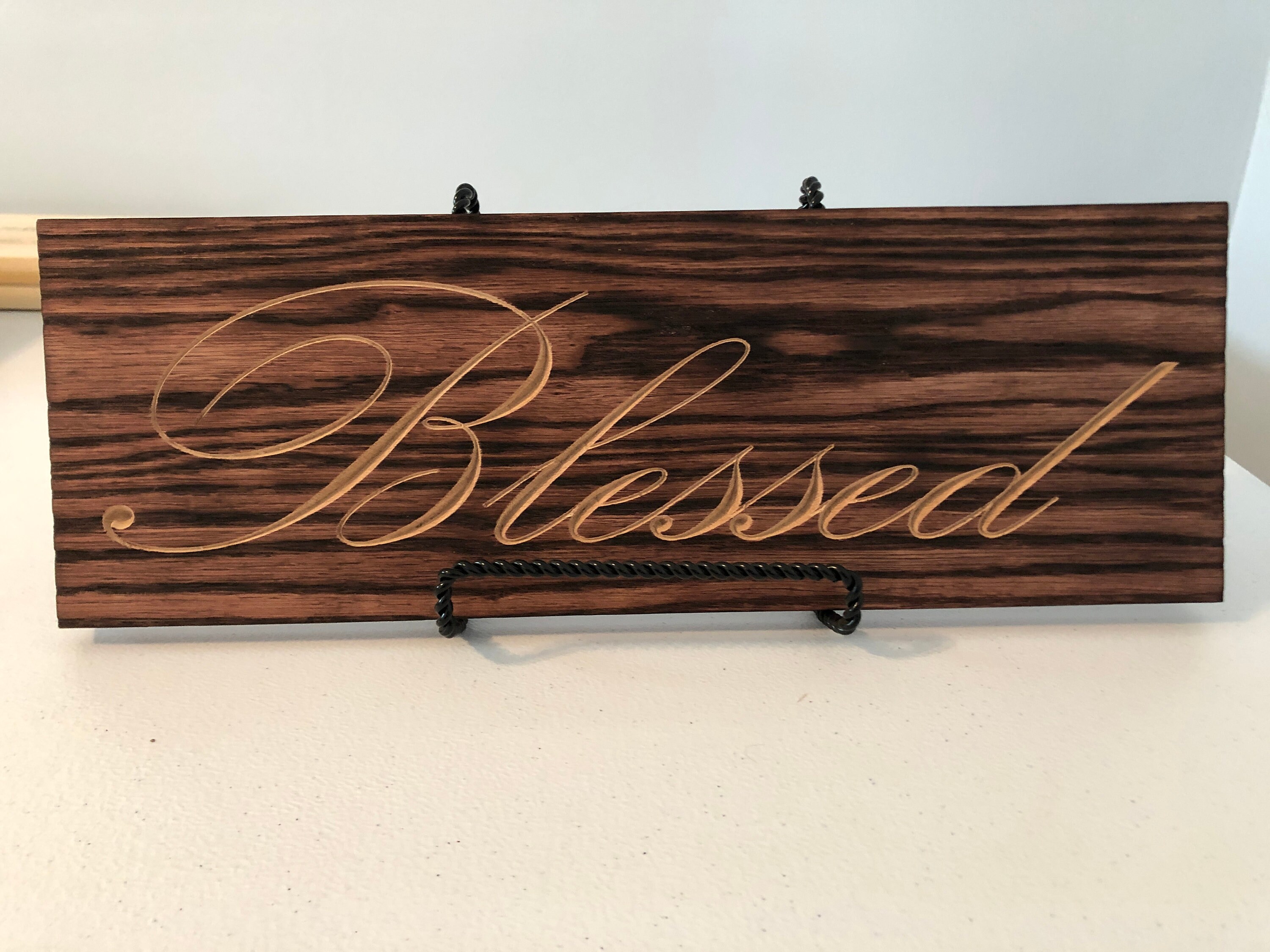 Blessed Wooden Sign - Etsy