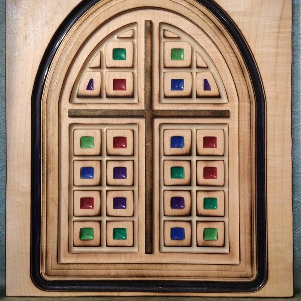 Stained Glass Window Arch Design - Etsy