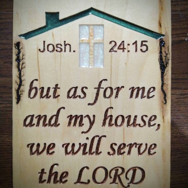 Joshua 24 15 - Etsy