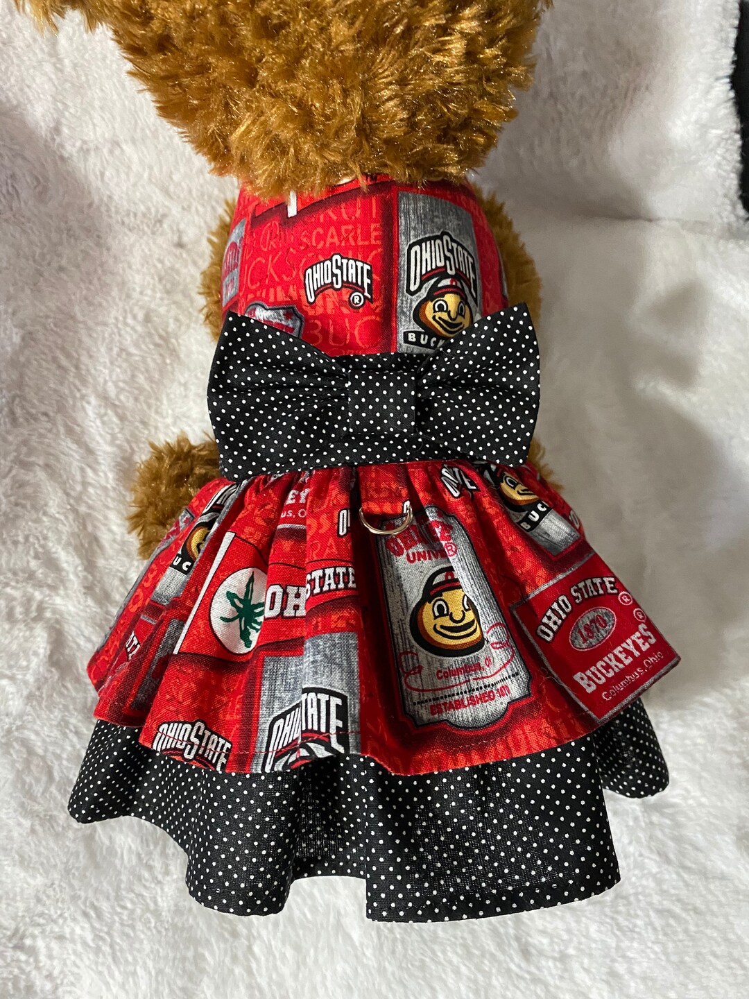 Ohio State Dog Dress - Etsy