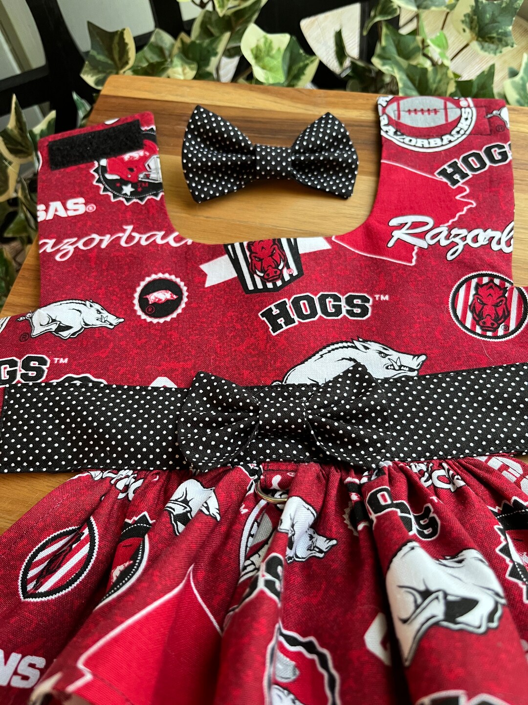 Arkansas Razorback Dog Dress - Etsy