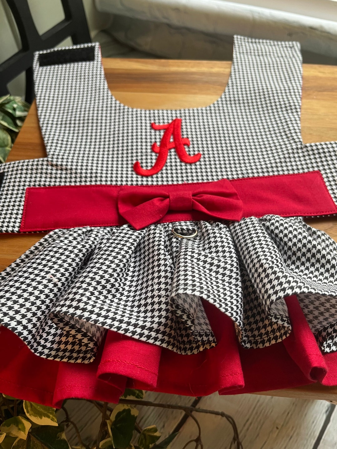 University of Alabama Herringbone Dog Dress - Etsy