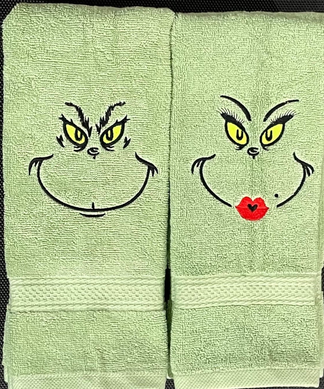 Mr and Mrs Grinch Set - Etsy