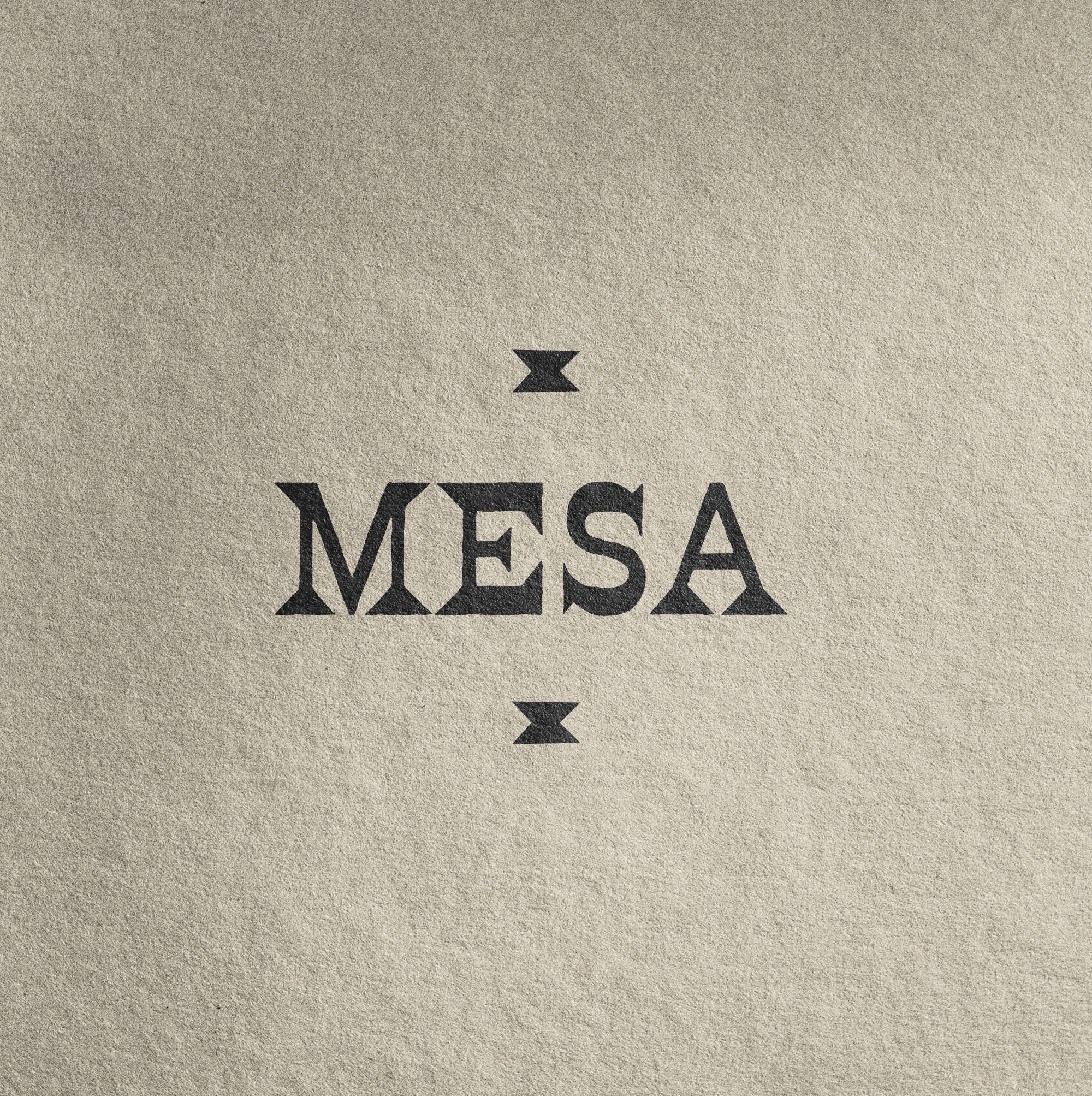 Mesa Font Handmade Typeface, OTF Digital Download, Vintage Font ...