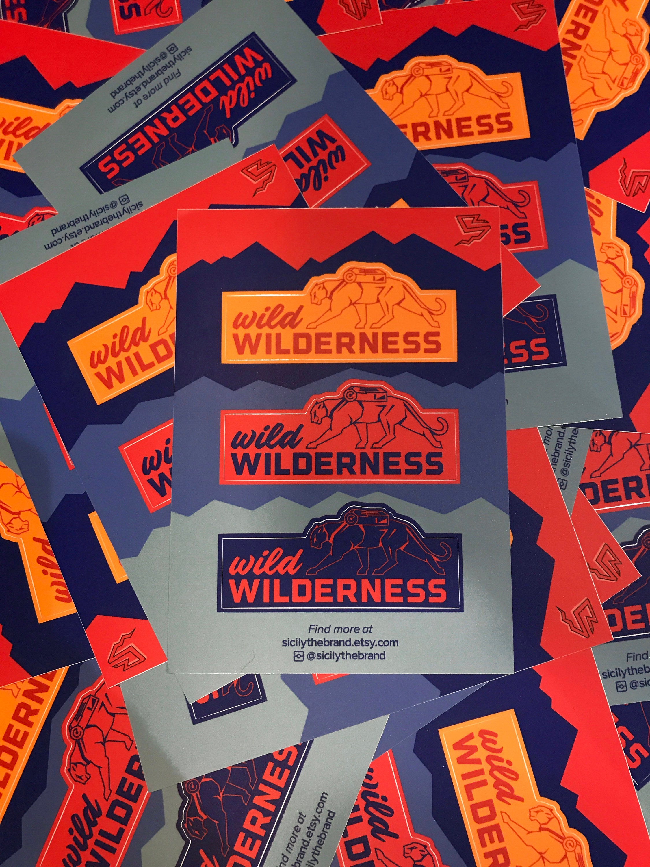 Wild Wilderness Sticker Sheet - Etsy.de