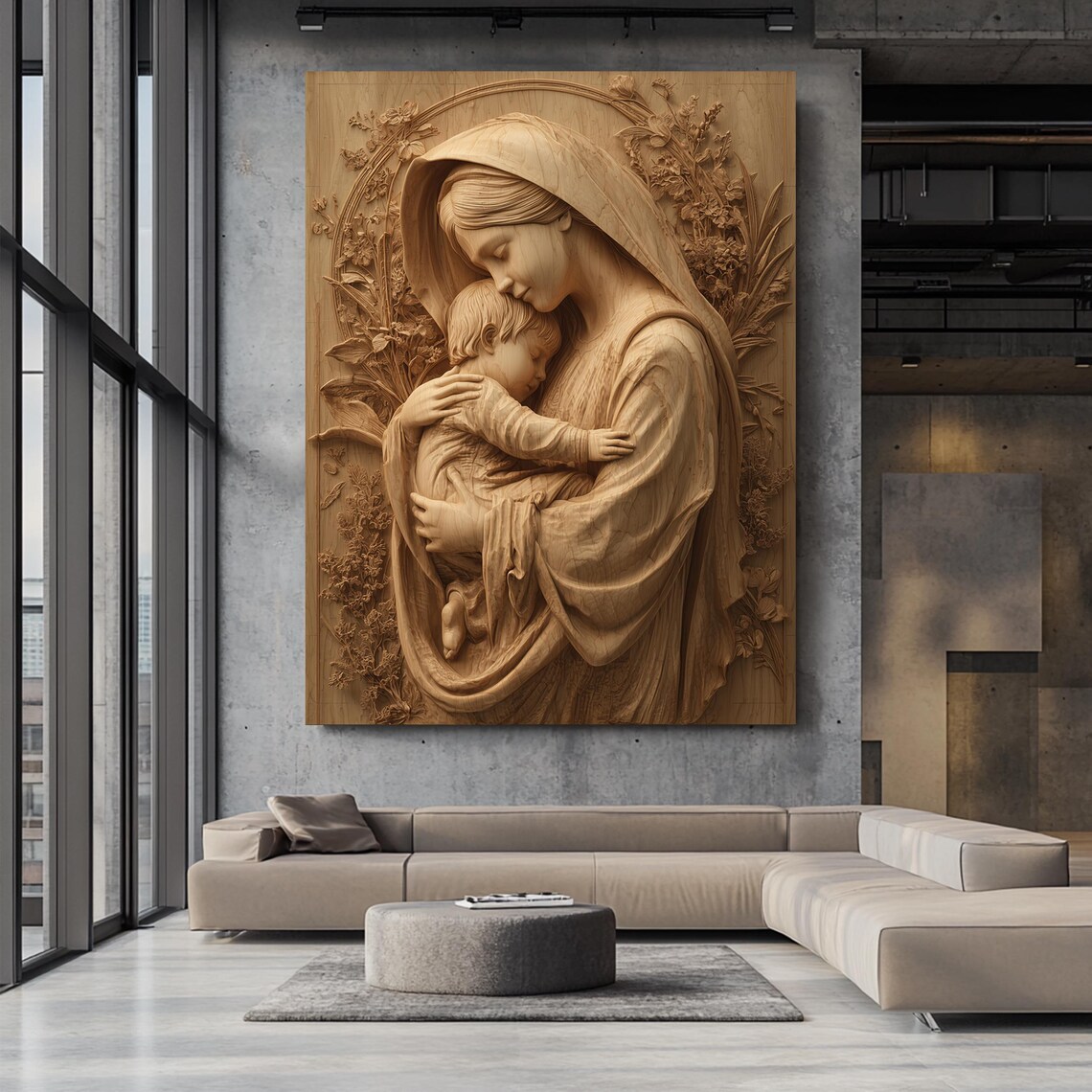 Jesus Reaching Hand Canvas Print: Christian Home Decor - Etsy