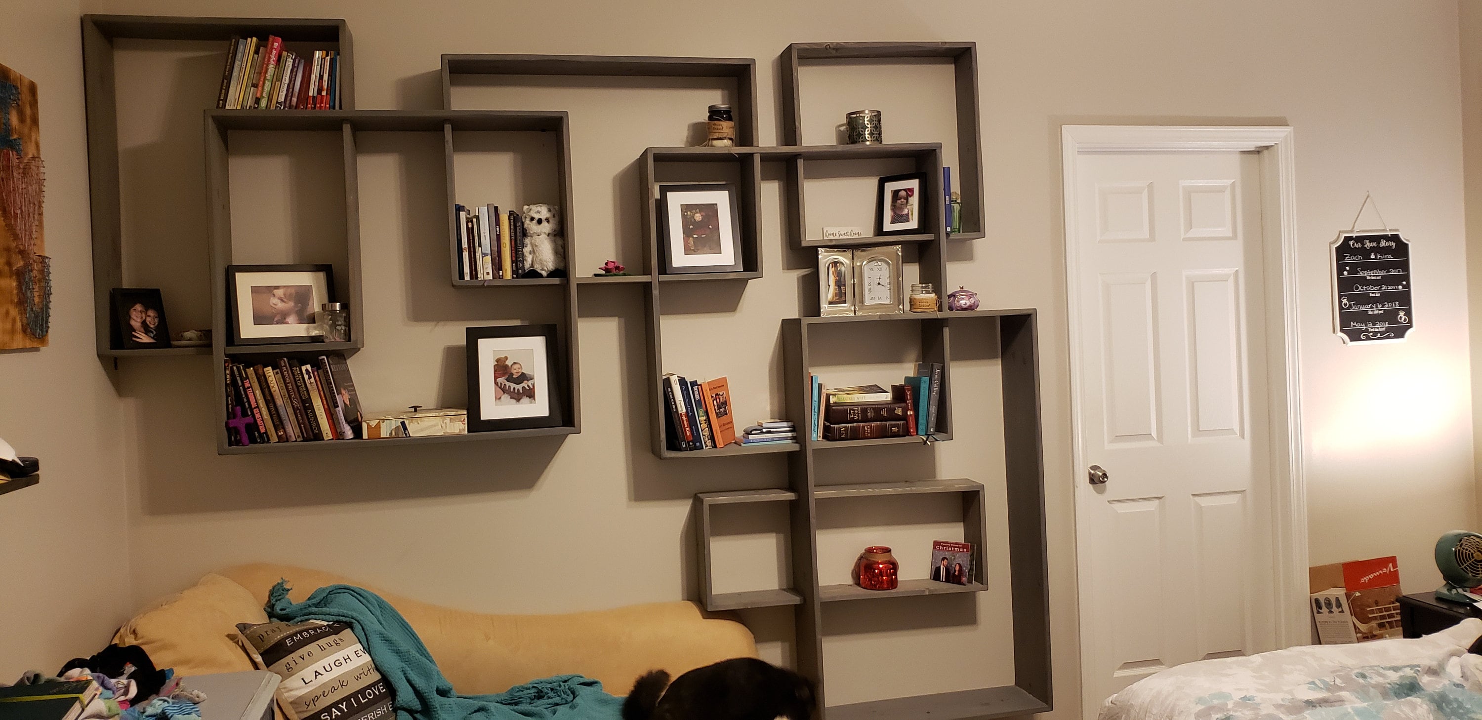 Custom Built All Wood Interlocking Shelves - Etsy
