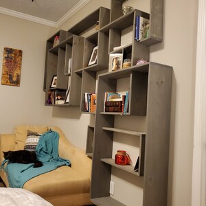 Custom Built All Wood Interlocking Shelves - Etsy