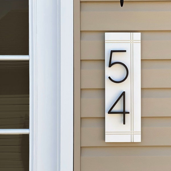 Modern Farmhouse House Numbers - Etsy