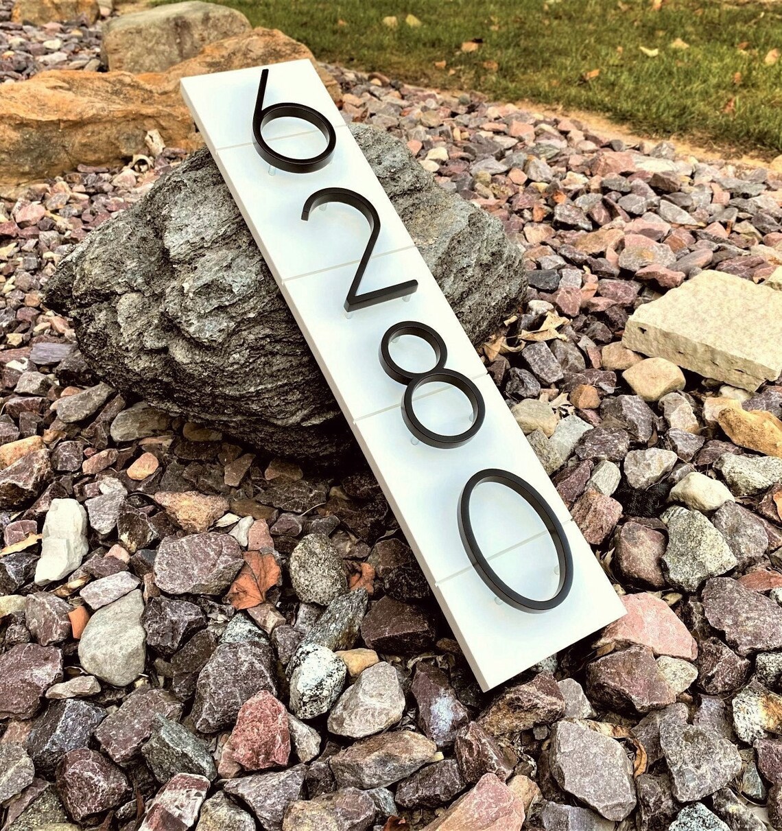 House Numbers Number Sign Address Sign Address Plaque - Etsy