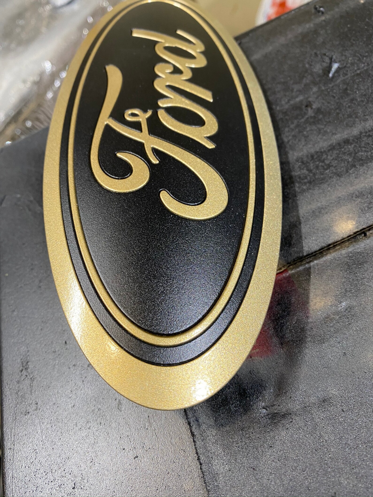 Custom Painted Ford Oval Emblems - Etsy
