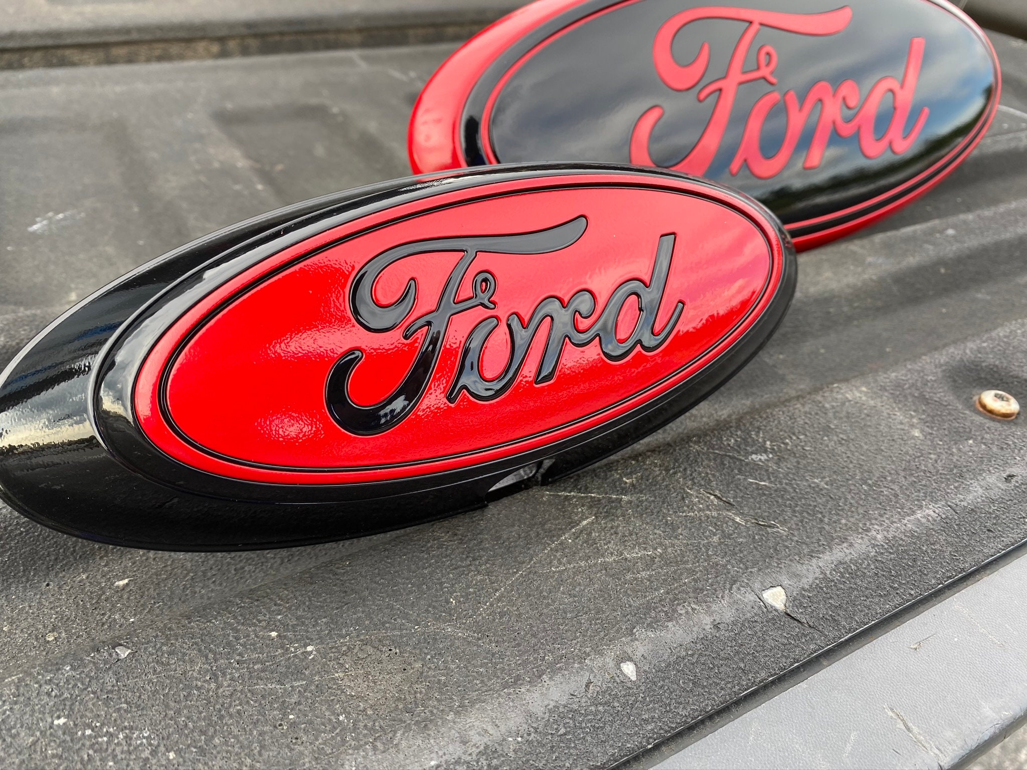 Custom Painted Ford Oval Emblems - Etsy