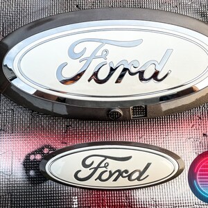 2017-2021 Ford F-250 F-350 Super Duty Emblems Ovals Custom Painted - Etsy