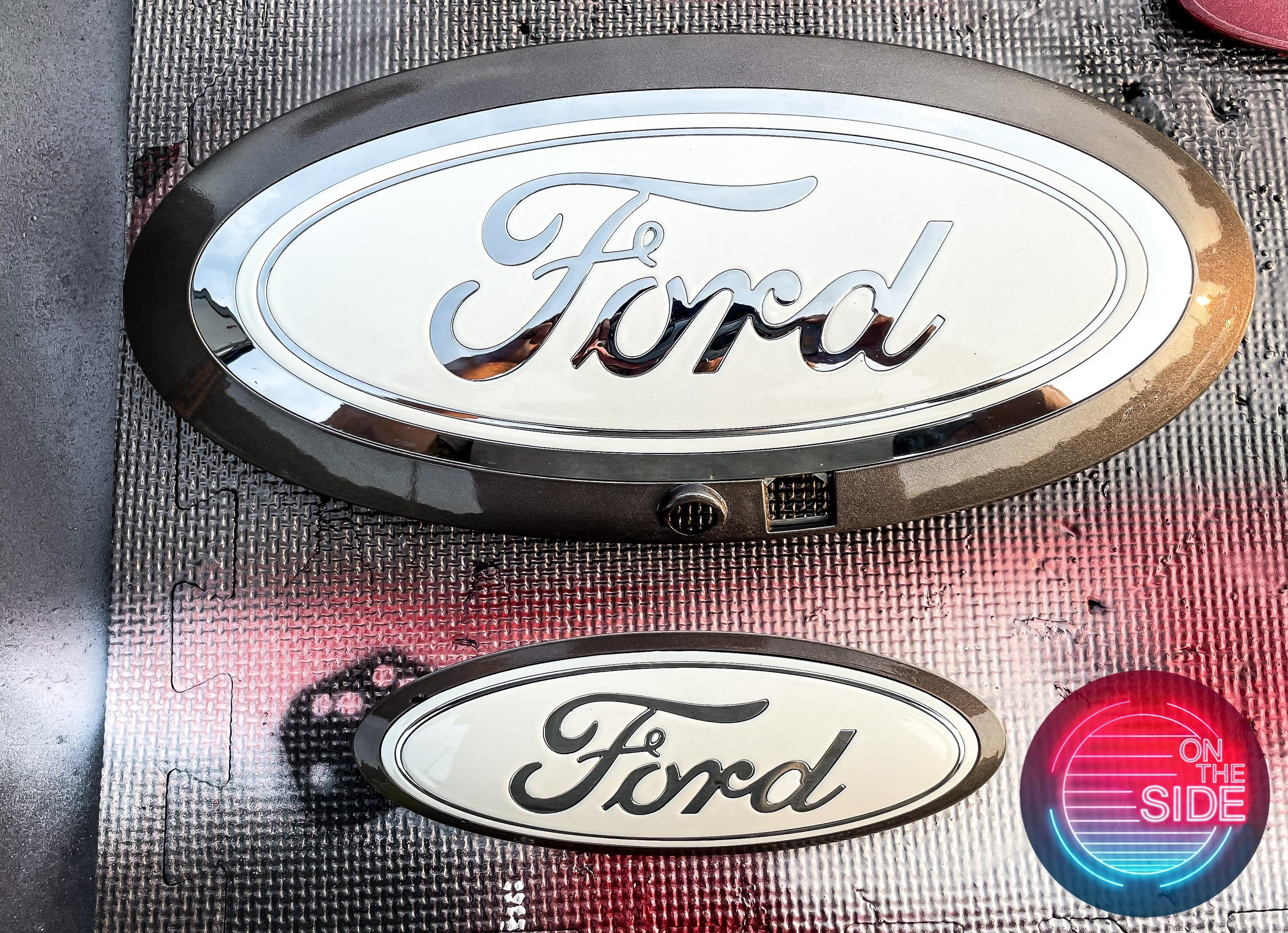 2017-2021 Ford F-250 F-350 Super Duty Emblems Ovals Custom Painted - Etsy