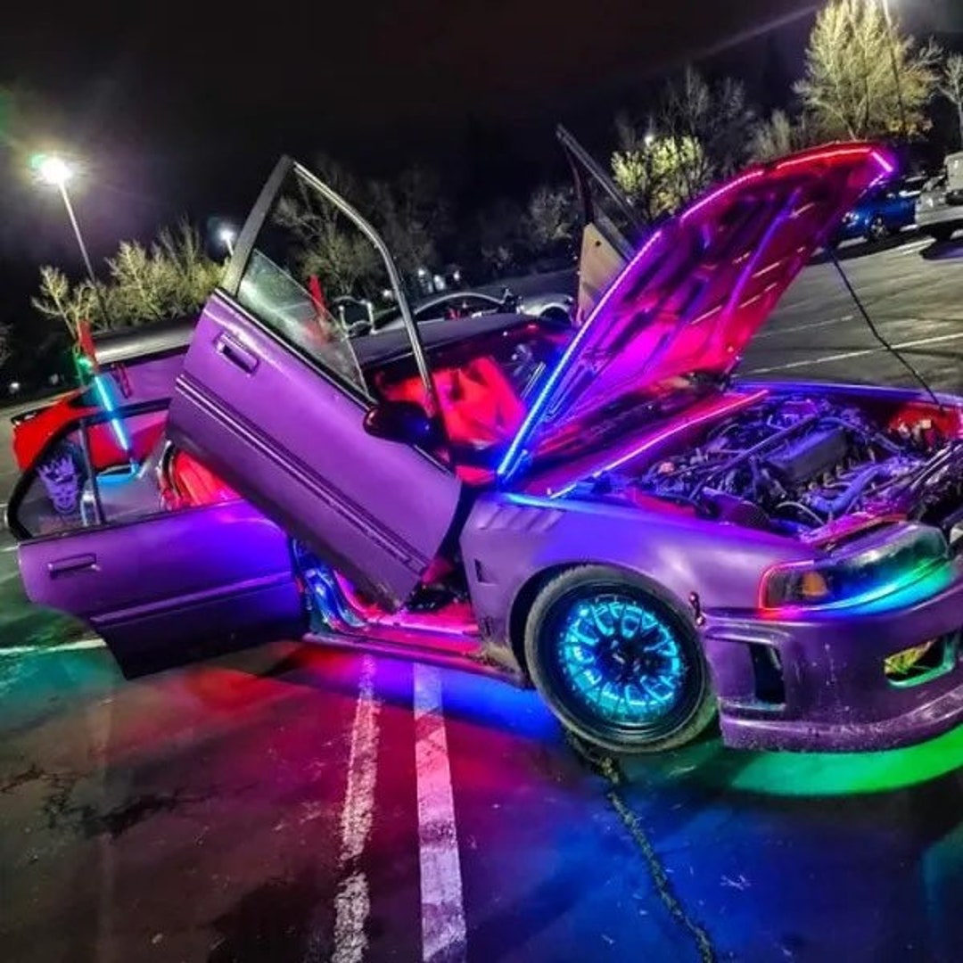 Professional LED Color Chasing Underglow Kit Glowe Industries Etsy