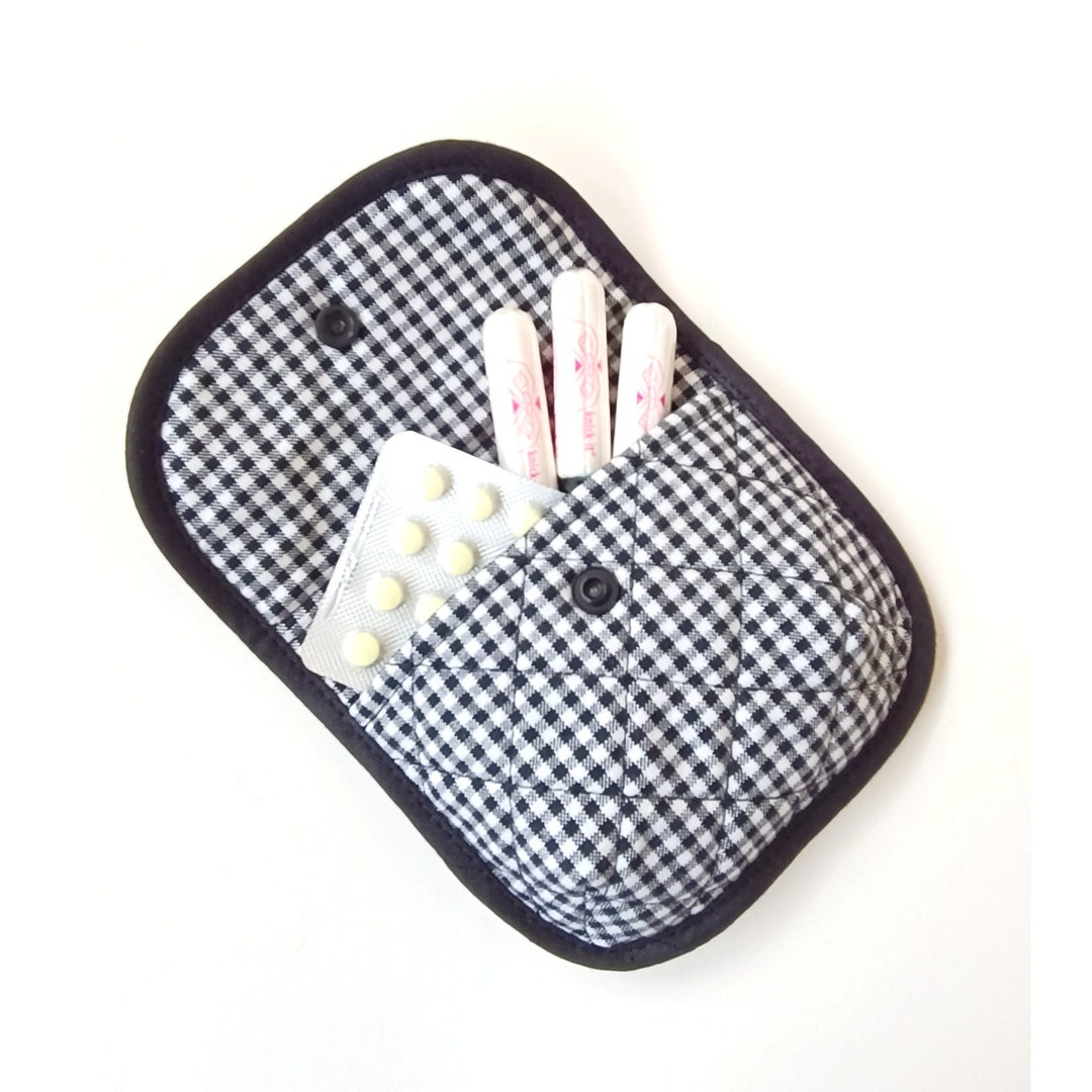 Sanitary Pad Pouch, Period Pouch Travel, Tampon Storage, Period Bag ...
