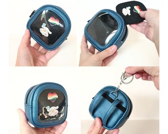 Ita Keychain Pouch With Pin Display, Ita Wallet, Mini Ita Backpack ...