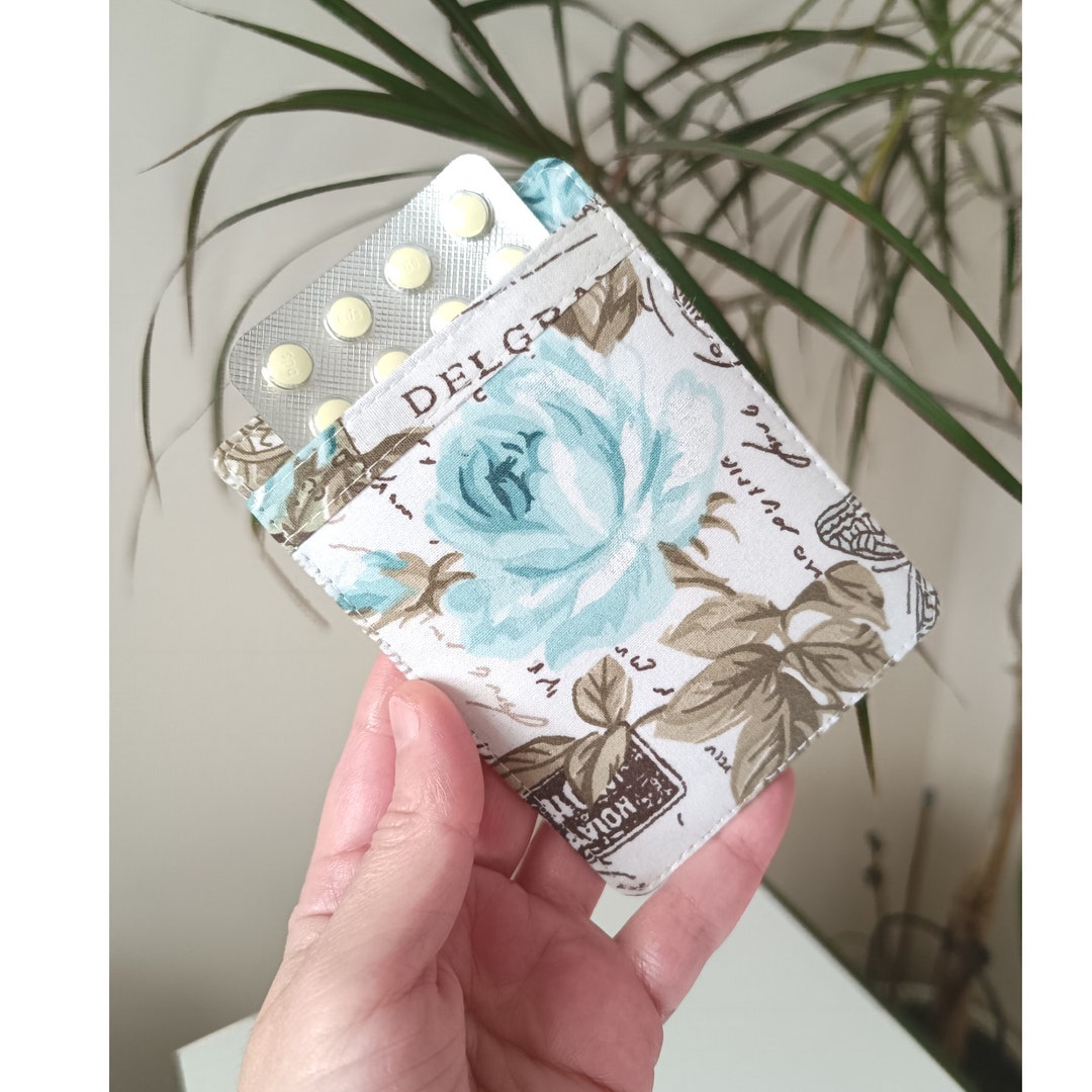 Birth Control Pill Case, Birth Control Pill Sleeve, Pill Holder ...