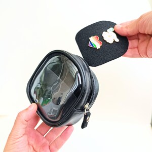 Ita Keychain Pouch With Pin Display, Ita Wallet, Mini Ita Backpack ...