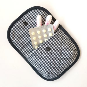 Period Pad Pouch Travel, Sanitary Pad Pouch, Tampon Storage, Period Bag ...