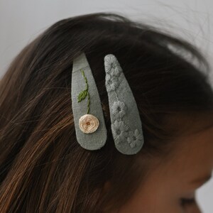 Mint Green Hair Clip - Etsy