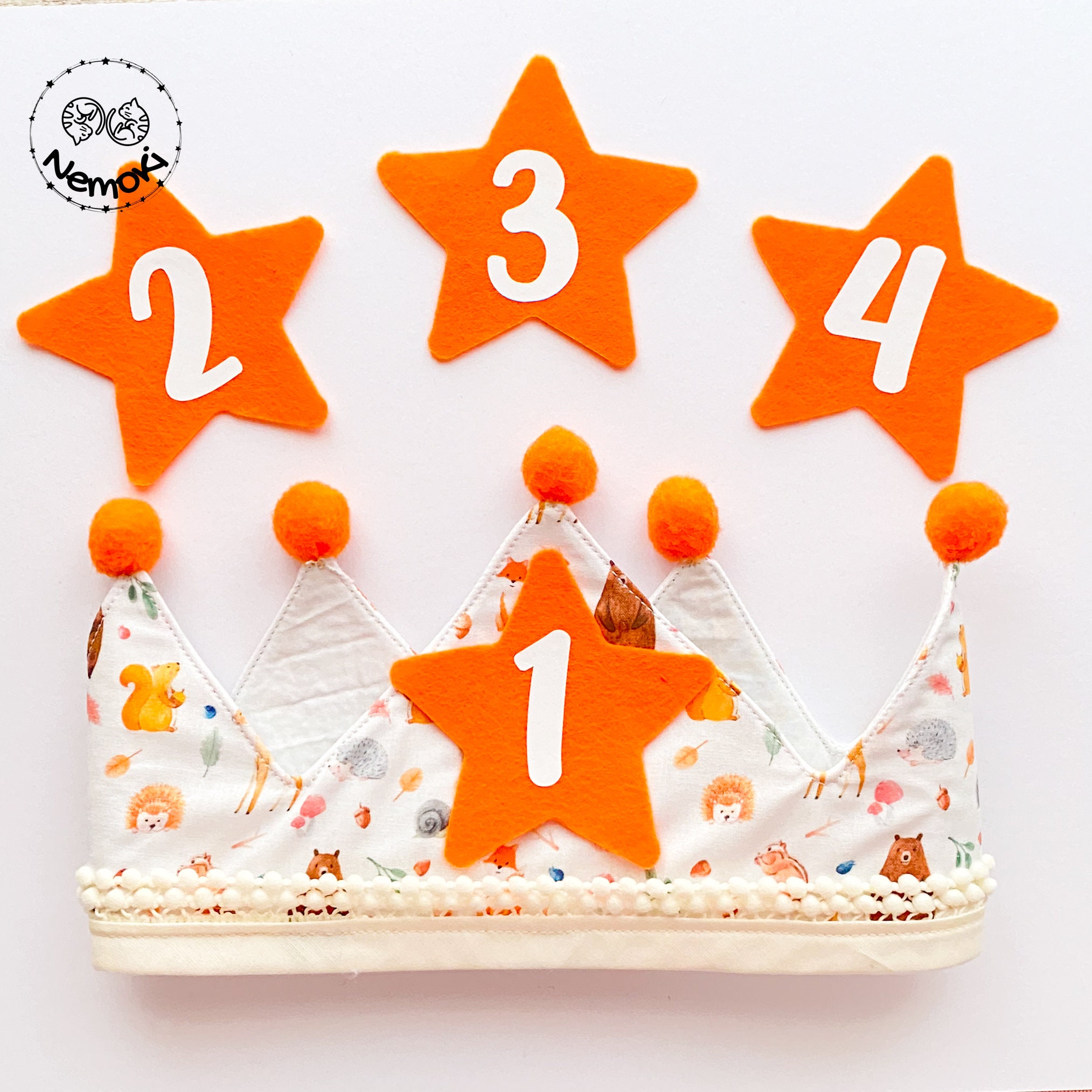 Birthday Crown Black Vichy Box - Etsy