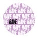Rave Repeat / Printable / Download / Illustration / Typography / Music ...