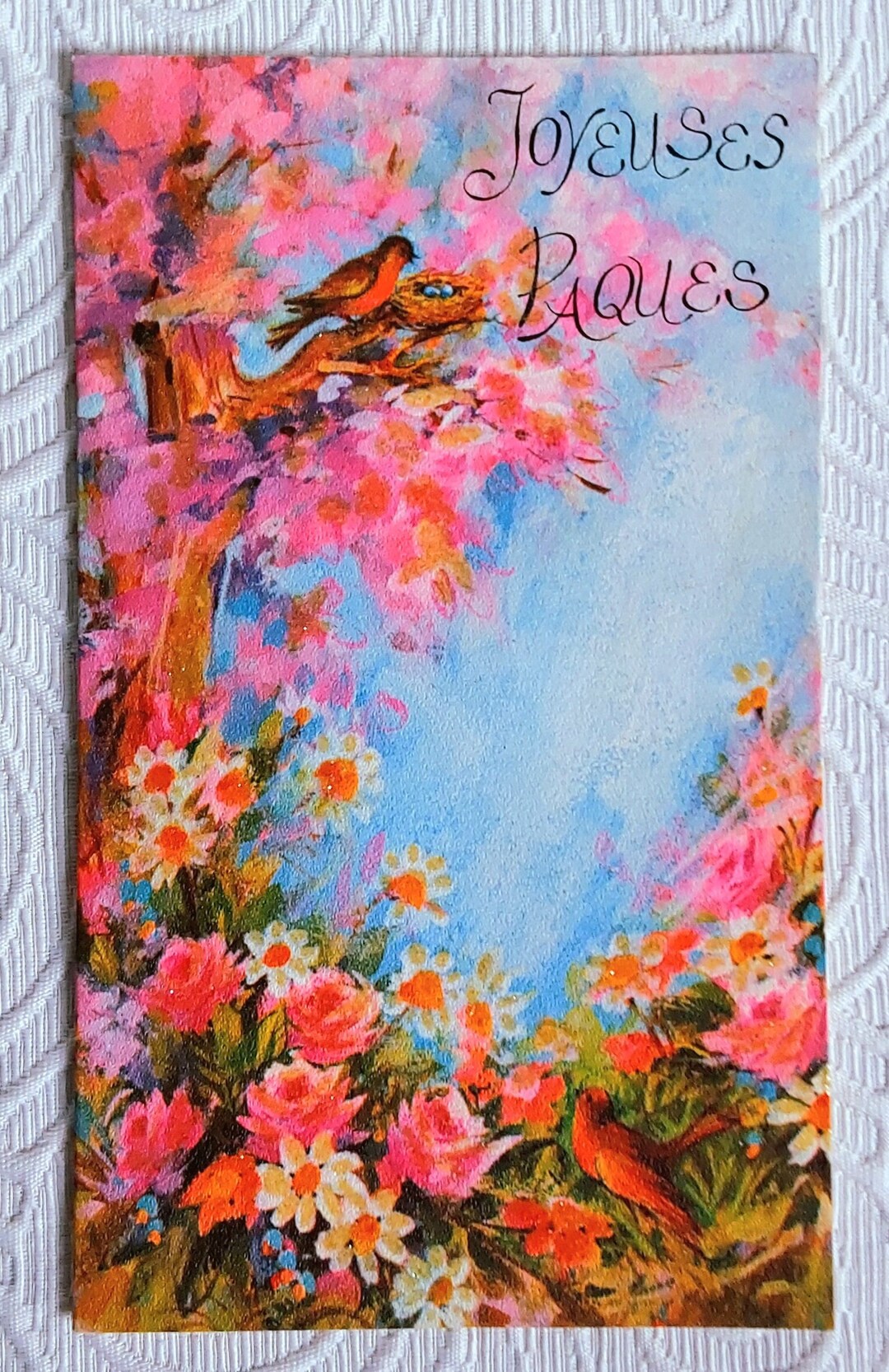 Easter Card.vintage Cards.vintage Easter Card.easter.vintage Stationery ...