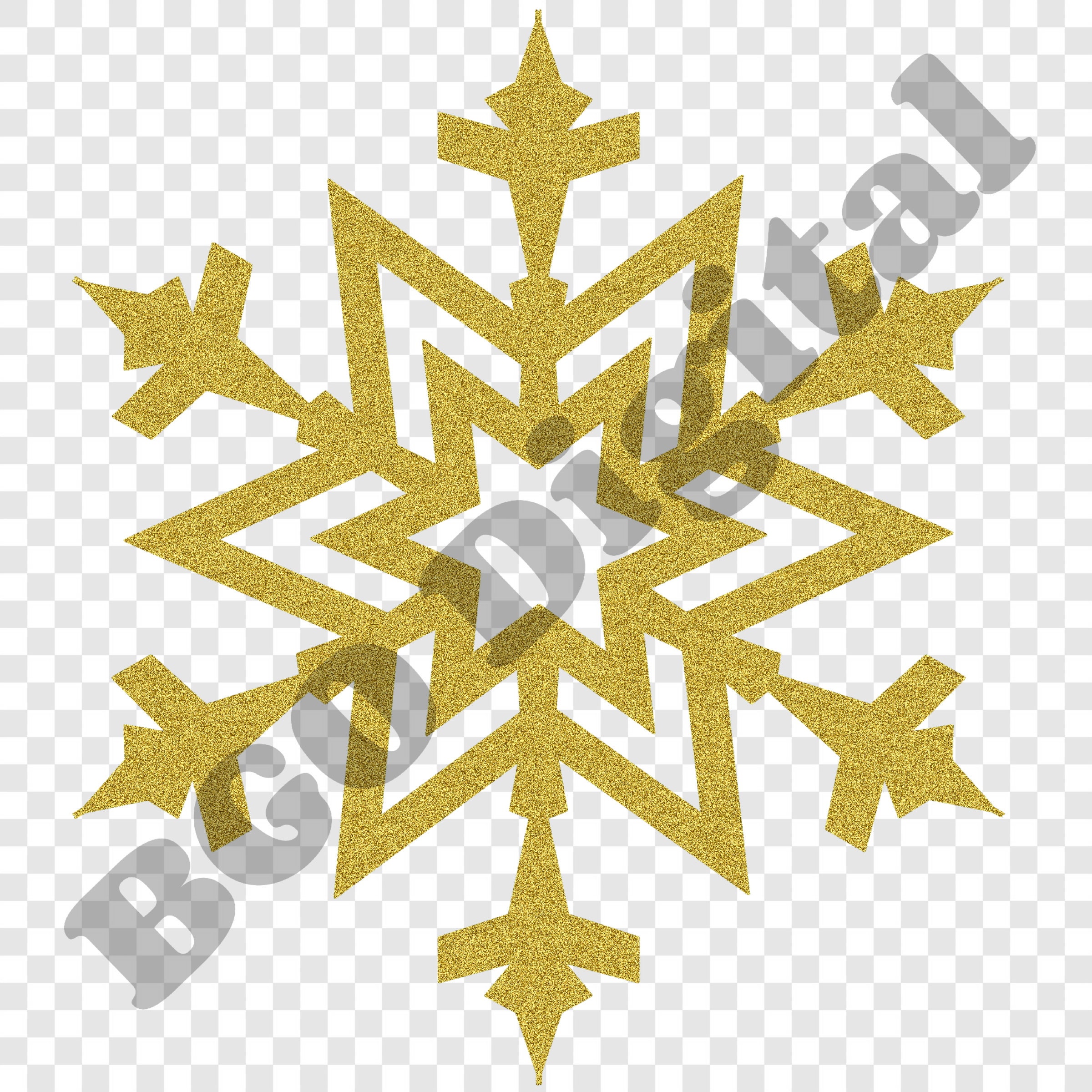 Glitter Snowflakes Clipart Discount Bundle, 79 Snowflake PNG Clip Art ...