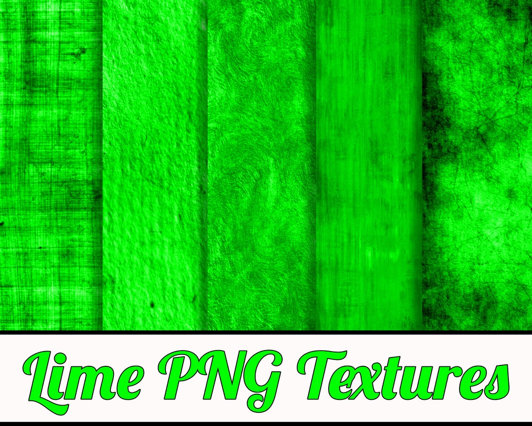 Seamless Distressed Lime Textures PNG Digital Paper Pack 5 - Etsy