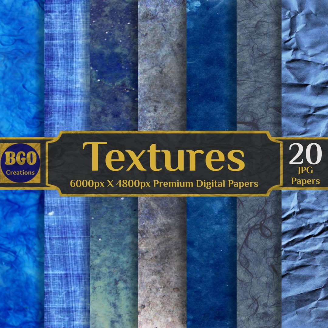 Distressed Textures Digital Paper Pack, 20 Grunge Textures, Watercolor ...
