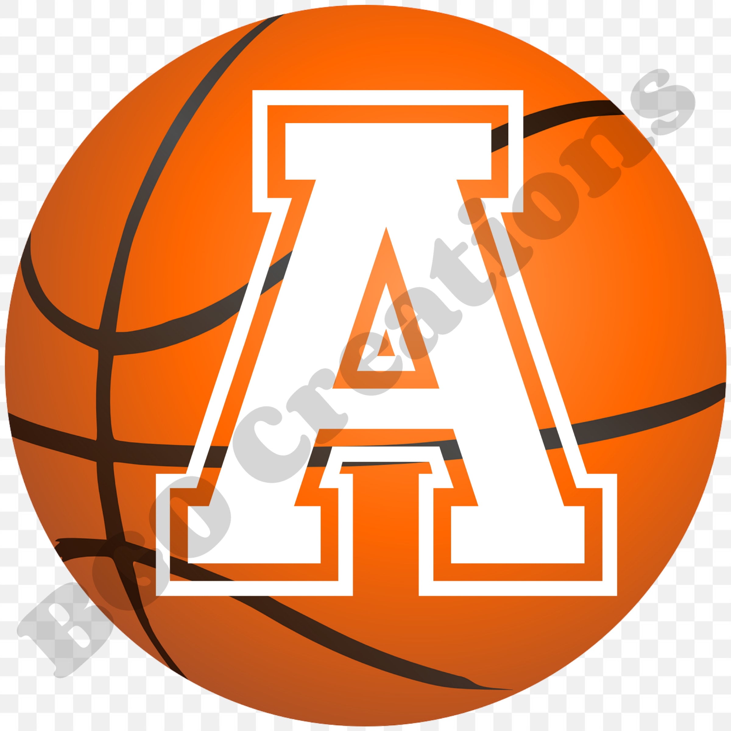 Basketball Letters, Basketball PNG Letters, Basketball Alphabet ...