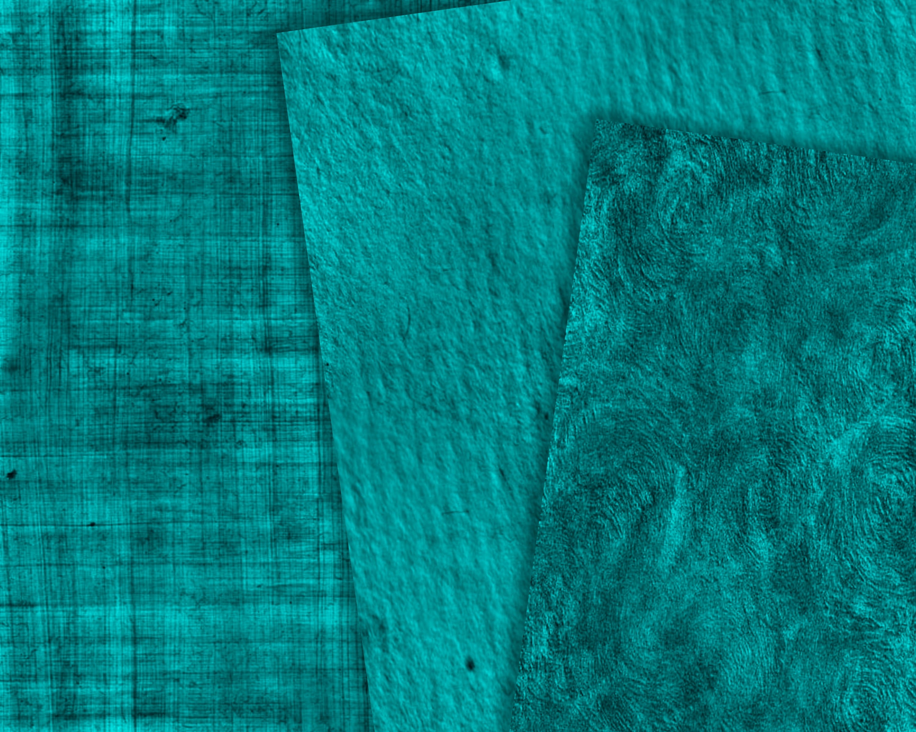 Seamless Distressed Teal Textures PNG Digital Paper Pack, 5 PNG ...